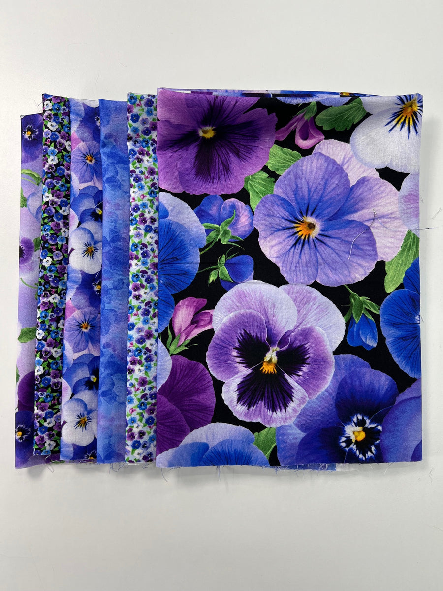 Pansy Fat Quarter Pack – Chandlers Cottage