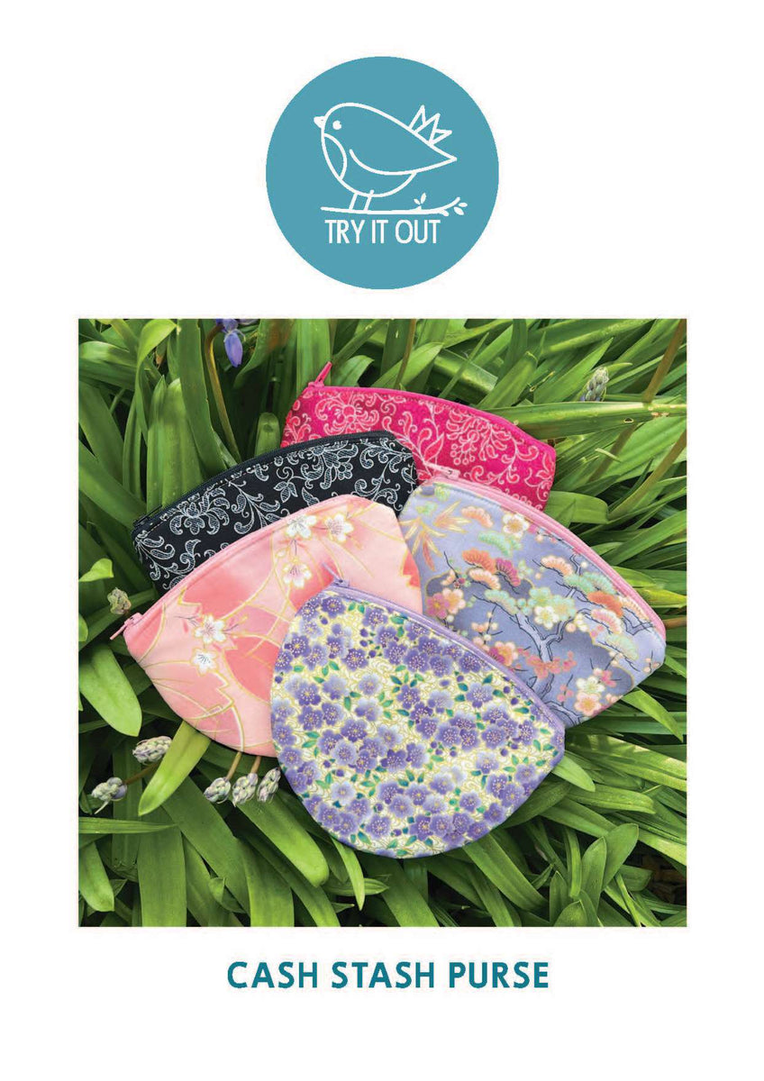 TIO - Try It Out - Cash Stash Purse – Chandlers Cottage