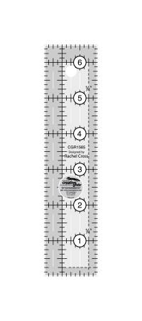Creative Grids Quilt Ruler 1-1/2in x 6-1/2in – Chandlers Cottage